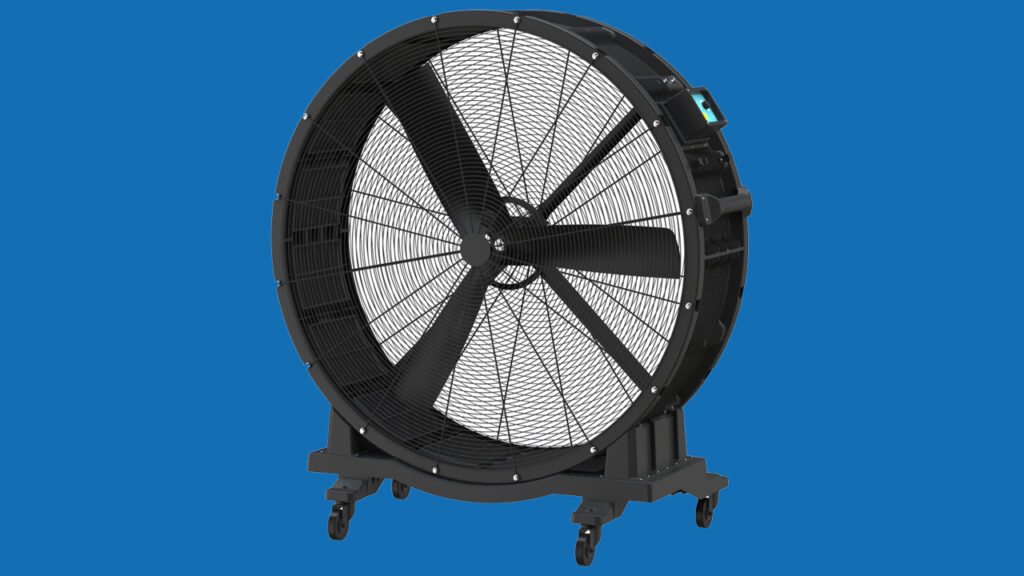 Portable HVLS Fan KA-38Y - Ventilation and Cooling Solution