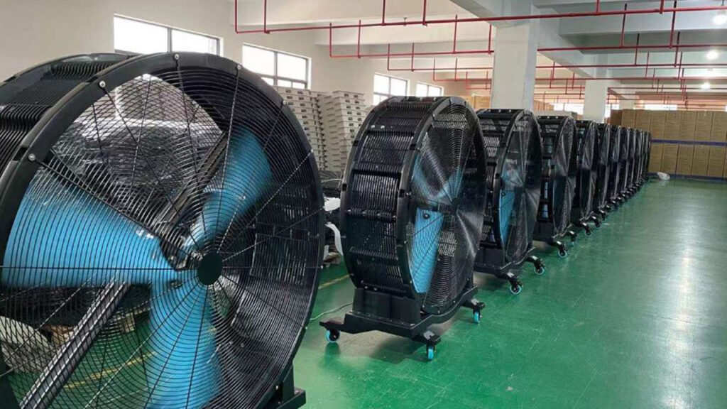 Portable HVLS Fan KA-38Y - Ventilation and Cooling Solution